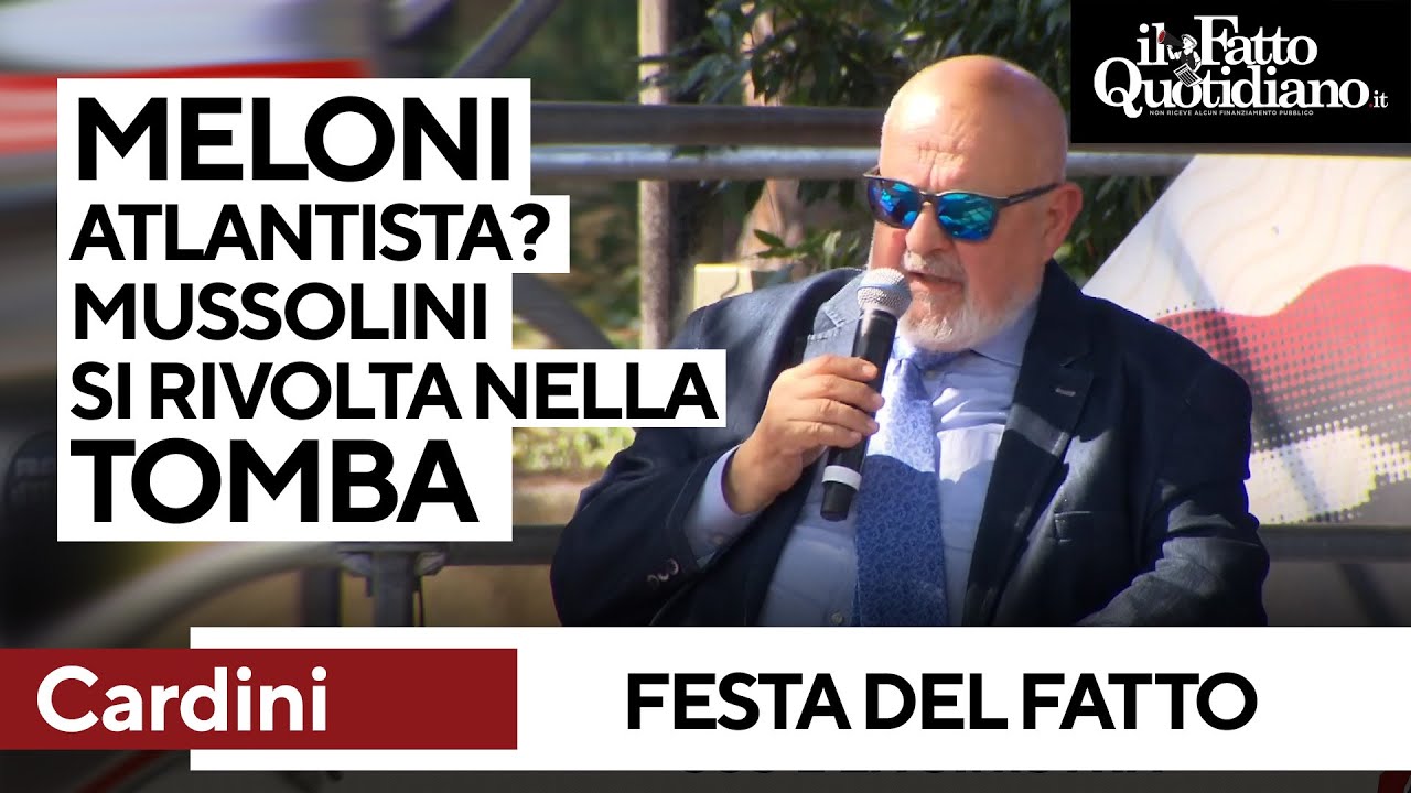 Franco Cardini: "Meloni atlantista e contro il salario minimo ...